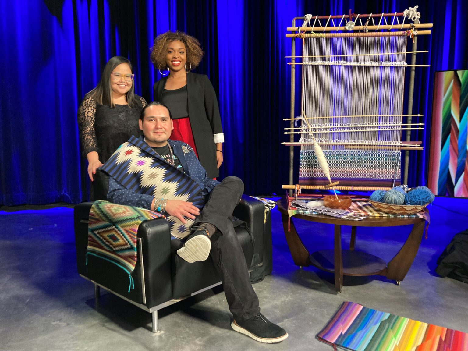 Venancio Aragon, Navajo Weaver - ¡COLORES!